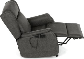 Autronic Polohovací křeslo s elektrickým ovládáním TV-L8902 Barva potahu: Černá