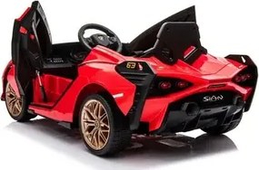 Eljet Dětské elektrické auto Lamborghini Sian červená / 25 W / Rychlos