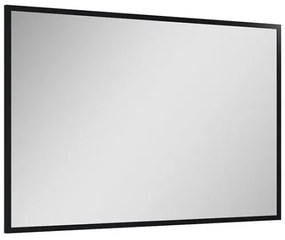 LOTOSAN Frame zrcadlo v rámu 120x80cm, černá AQ UN7584