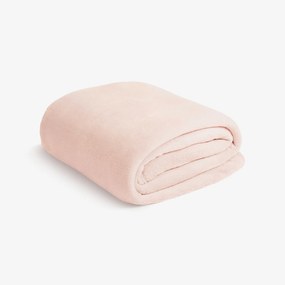 Goldea kvalitní deka z mikrovlákna - pastelově růžová 150 x 200 cm