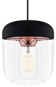 Závěsná lampa UMAGE Acorn, černá/měď