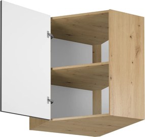Horní skříňka, dub artisan/šedý mat, LANGEN G60N