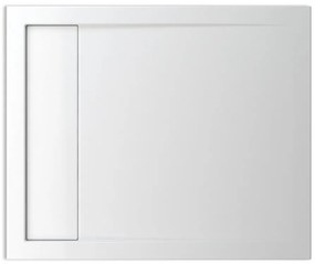 Obdélníková akrylátová sprchová vanička Teiko HERCULES Rozměry (cm): 120x90