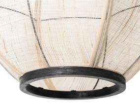 Orientální závěsná lampa hnědá 46 cm - Rob
