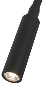 Designové nástěnné svítidlo Nuto černá