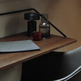 AUDO (MENU) Nástěnný stůl Rail Desk, Dark Oak