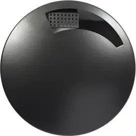 Rossignol DISCO tmavě šedý / nástěnný kulatý popelník / ocel / 1.5 L