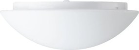OS AUR70882 AURA 10 IP stropní/nástěnné skleněné svítidlo bílá IP65 4000 K 19W LED nouzové kombinované 3 h - OSMONT
