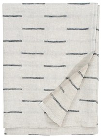 Lněný ručník Paussi, len-šedý, Rozměry  95x180 cm