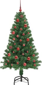 Umělý vánoční stromeček Zelená 150 cm PVC, ocel a plast 3396900