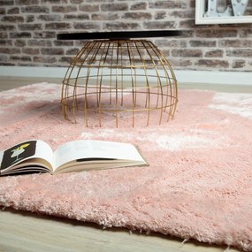 Obsession, Kusový koberec Curacao 490 powder pink, 60x110, růžová, ložnice