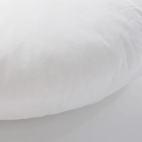 OnaDnes -20% Bílá kulatá polyesterová výplň do polštáře Kave Home Fluff 45 cm