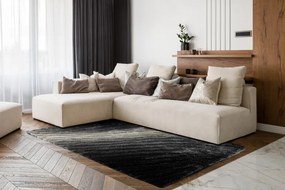 Dywany Łuszczów, Kusový koberec Flim 006-B1 grey, 80x150, šedá, ložnice