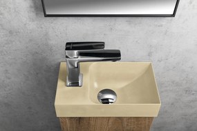 Sapho Sapho, TURSI stojánková umyvadlová baterie vysoká bez výpusti, prodloužená hubice, chrom, TI007