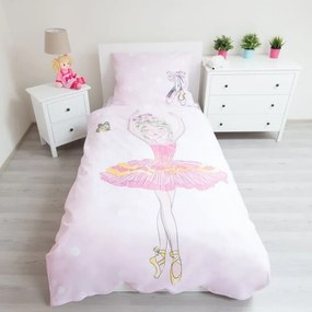 JERRY FABRICS Povlečení Ballerina Bavlna, 140/200, 70/90 cm