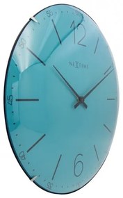 Designové nástěnné hodiny 3159tq Nextime Index Dome 35cm