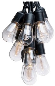 LED světelný řetěz DecoKing Bulb, 10 světýlek, délka 8 m