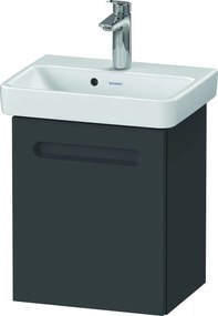 Duravit No. 1 skříňka 39x34.6x47.8 cm závěsná pod umyvadlo grafitová N14266R49490000