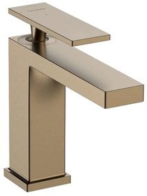 Hansgrohe Tecturis E - Umyvadlová baterie s výpustí, CoolStart, EcoSmart, kartáčovaný bronz 73014140
