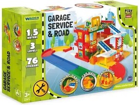 WADER Garáž servis 3 patra / Dráha 1,5 m / Plast / od 3 let