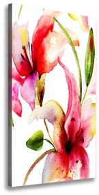 Wallmuralia Vertikální Foto obraz canvas Květy lilie 50x100