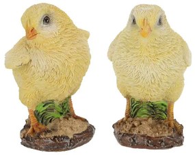 Zvířátka a postavy OUTDOOR "TRUE TO NATURE" Kuřátko, 9cm, žlutá, (č.1+č.2)|Esschert Design | produkt č. 1