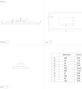 Eglo 900561 - LED Stropní svítidlo MARMORATA LED/26W/230V