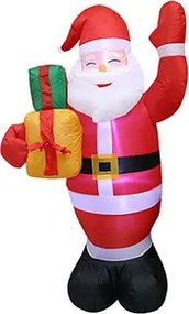 Nafukovací Santa Claus s LED osvětlením 150 cm