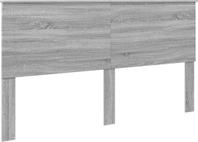 Rám postele Šedá Sonoma 200 x 200 cm Masivní borové dřevo 3409314