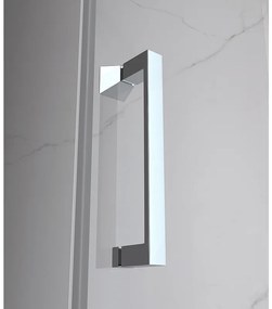 BPS-koupelny Obdélníkový sprchový kout HYD-OK02 100x80 chrom/transparent