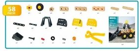 BRIO Stavebnice BUILDER Kolový nakladač Volvo / od 3 let