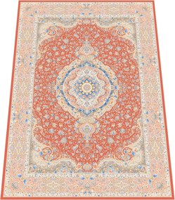 BE Koberec Miras 1200 MADDER RED - červený obdélníkový Rozměr: 150x225 cm