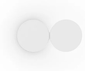 Nástěnné designové hliníkové svítidlo Dot 2.0  Nástěnné designové hliníkové svítidlo Dot 2.0 Barva: Bílá, Teplota chromatičnosti: 2700 Kelvinů