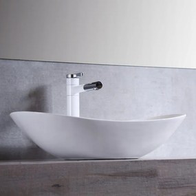 Rea Royal 60 umyvadlo na desku, 62 x 36 cm, bílá, REA-U0441