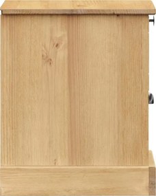vidaXL Noční stolek VIGO 42 x 35 x 42 cm masivní borové dřevo [353157] Barva: Hnědá