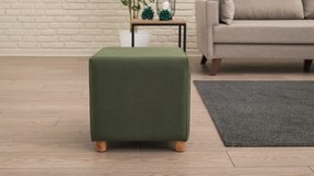 Atelier del Sofa Taburet Daisy - Green, Zelená