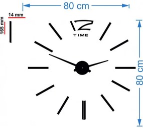 Dřevěné nástěnné hodiny z překližky I SENTOP 12D003 PLYWOOD