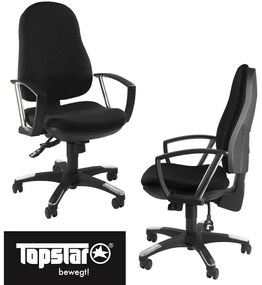 Kancelářská ergonomická židle TOPSTAR TREND SY 10 – s područkami Topstar