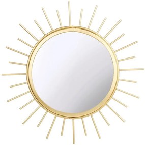 Kulaté zrcadlo zlaté barvy Sass &amp; Belle Monochrome, ø 24 cm