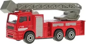 2-PLAY TRAFFIC Hasičské auto červené / Na volný chod / Kov, plast / St