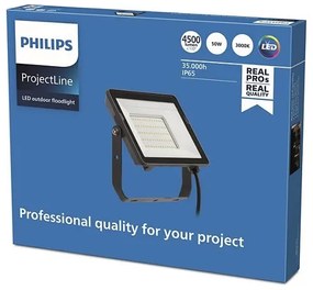 Philips - LED Venkovní reflektor PROJECTLINE LED/50W/230V IP65 3000K