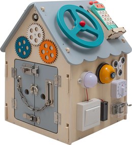 Activity Board Domeček LED Montessori Baby Mix