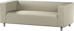Potah na pohovku IKEA  Klippan 2-místná barva béžová látka pletený vzor