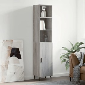 vidaXL Skříň highboard 34,5 x 34 x 180 cm kompozitní dřevo [3189653] Barva: dub sonoma