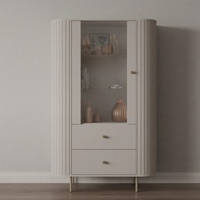 FALCO Vitrína Orvelo 112 písková béžová