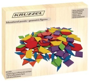 Vzdělávací puzzle - geometrické obrazce