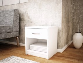 Casarredo - Komfort nábytek Noční stolek MARK 026 bílá