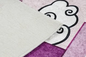 Dywany Łuszczów Dětský kusový koberec Bambino 2285 Hopscotch pink - 140x190 cm