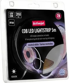 Activejet AJE-COB neutrální bílá / LED pásek / 5 m / 30 W / 2950 lm /