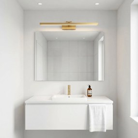 Toolight APP1865-1W, koupelnová LED svítilna, 800 mm, broušená ocel, OSW-66021